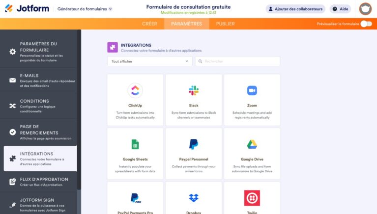 Jotform : Prix, Avis, Fonctionnalités & Alternatives - LEPTIDIGITAL ...