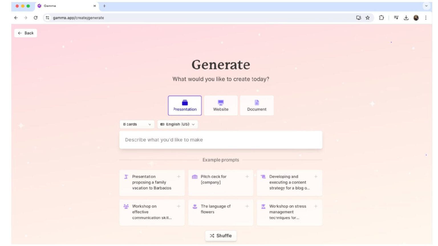 Gamma : un logiciel de création de présentations par IA - LEPTIDIGITAL ...