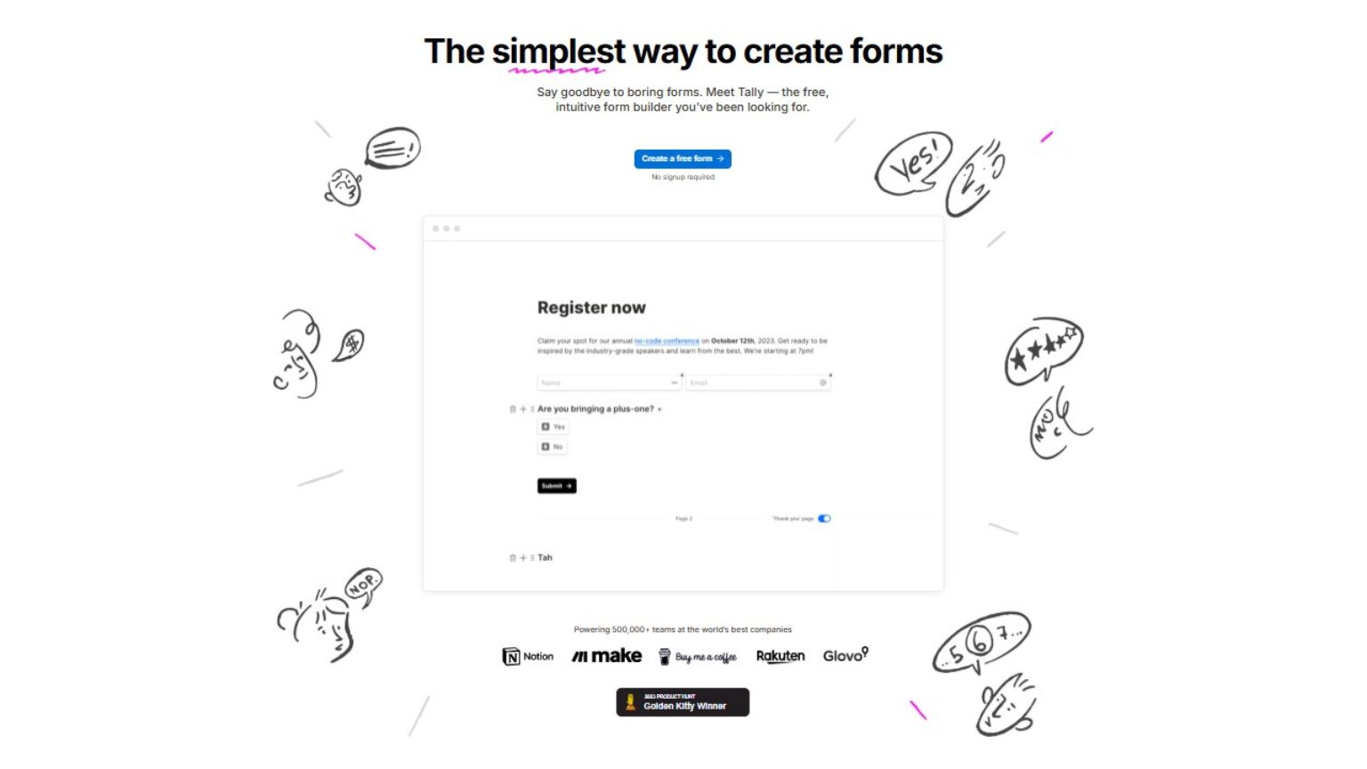 Tally : Créateur de formulaires no-code simple à utiliser - LEPTIDIGITAL Logiciels