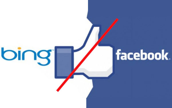 Facebook n'utilisera plus Bing comme moteur de recherche interne