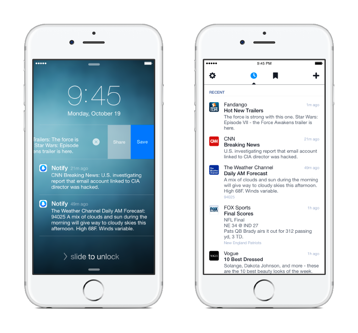 Facebook Notify, l'application qui centralise toutes les notifications