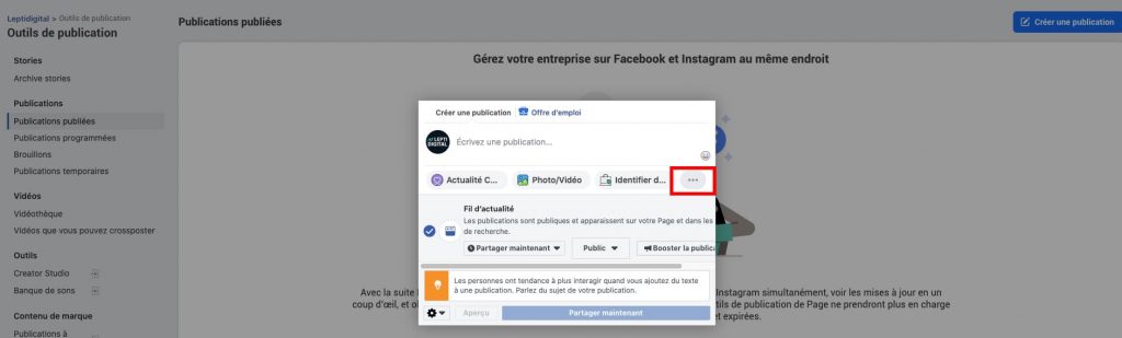 Comment Créer un Sondage Facebook Depuis une Page