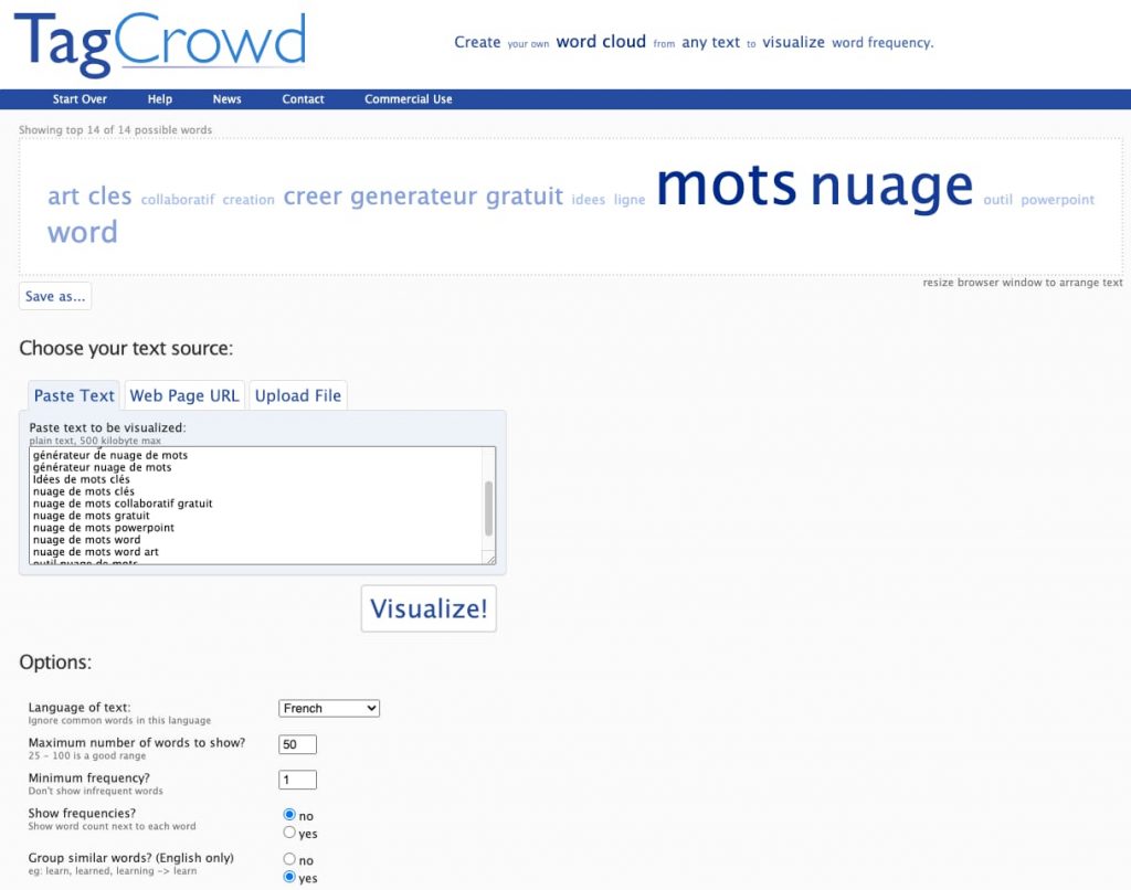 8 Générateurs pour Créer des Nuages de Mots Gratuitement en Ligne