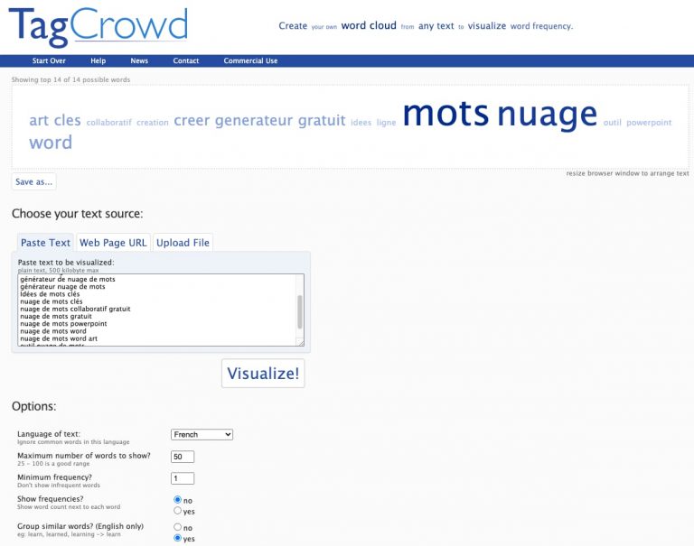 10 Générateurs pour Créer des Nuages de Mots Gratuitement en Ligne (2023)