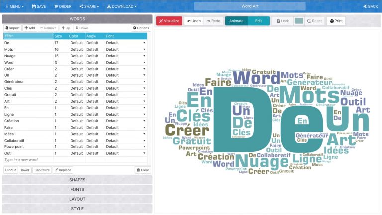 10 Générateurs pour Créer des Nuages de Mots Gratuitement en Ligne (2023)