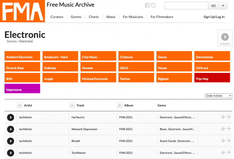 TOP 15 des Meilleurs Sites pour Télécharger des Musiques Libres de ...