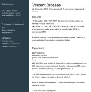 Comment Télécharger son CV Linkedin au format PDF