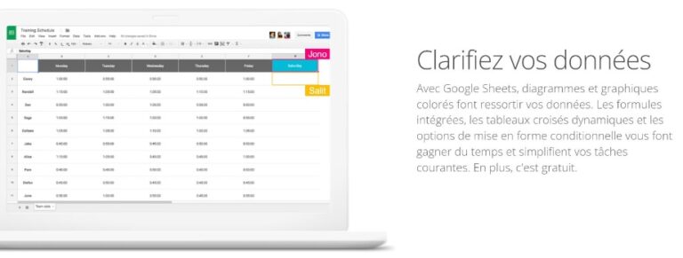 Top 4 des Meilleurs Tableurs Gratuits En Ligne