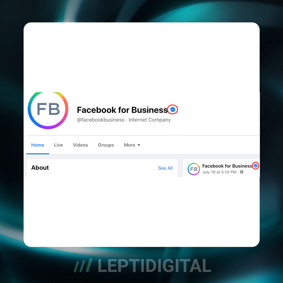 Certification Facebook : Comment Faire Vérifier sa Page et Obtenir le ...