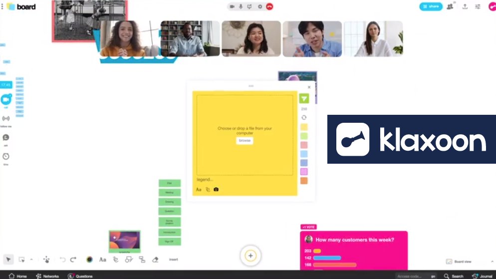 Klaxoon, une Plateforme Dédiée à l'Animation et l'Organisation d ...