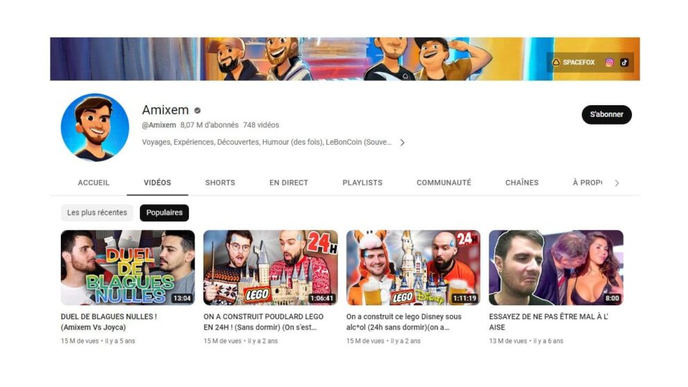 TOP 70 des YouTubeurs Français (Classement 2024)