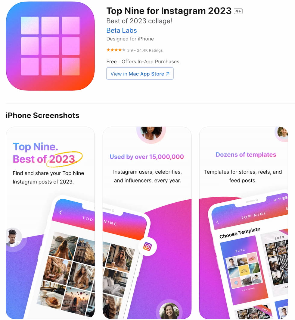 Instagram Best Nine 2023 : Comment Créer & Partager Vos 9 Meilleures ...