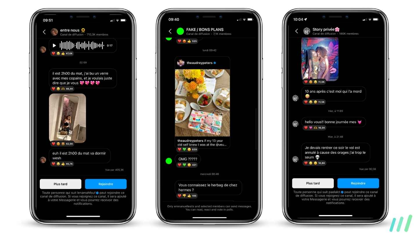 Canaux de Diffusion Instagram : Notre Guide 2025