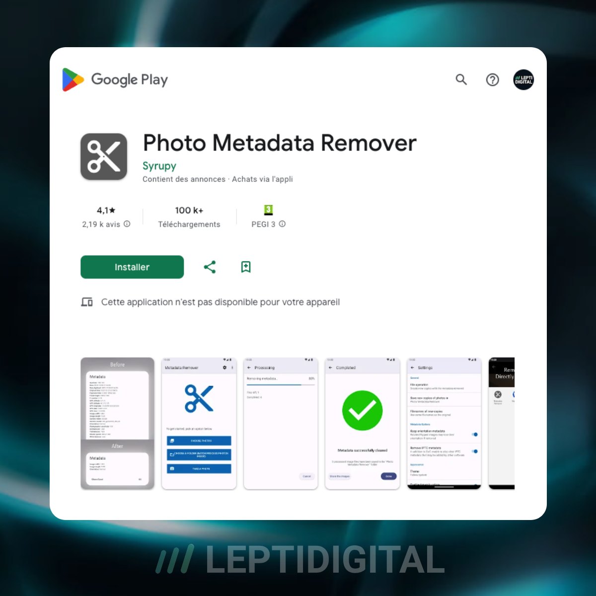 Comment Supprimer les Métadonnées des Photos (EXIF) en Ligne ...