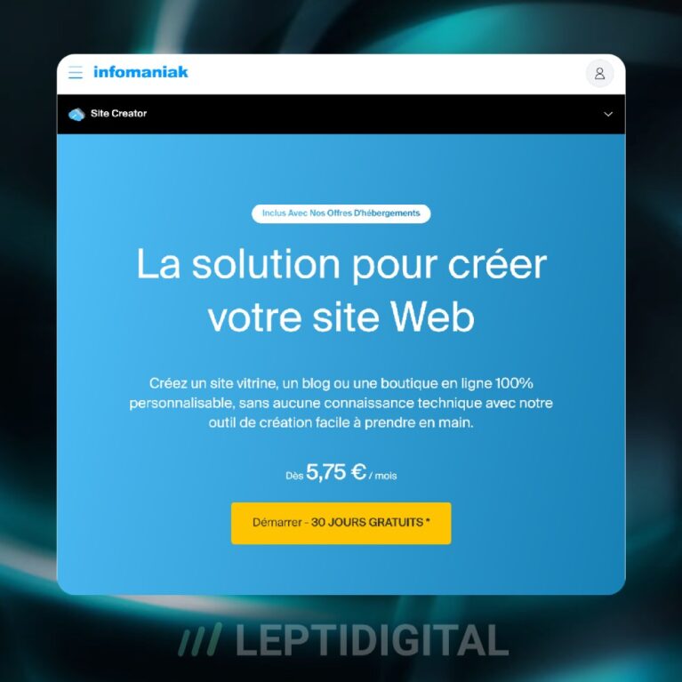 Notre avis sur Infomaniak : Test complet et analyse de cet hébergeur ...