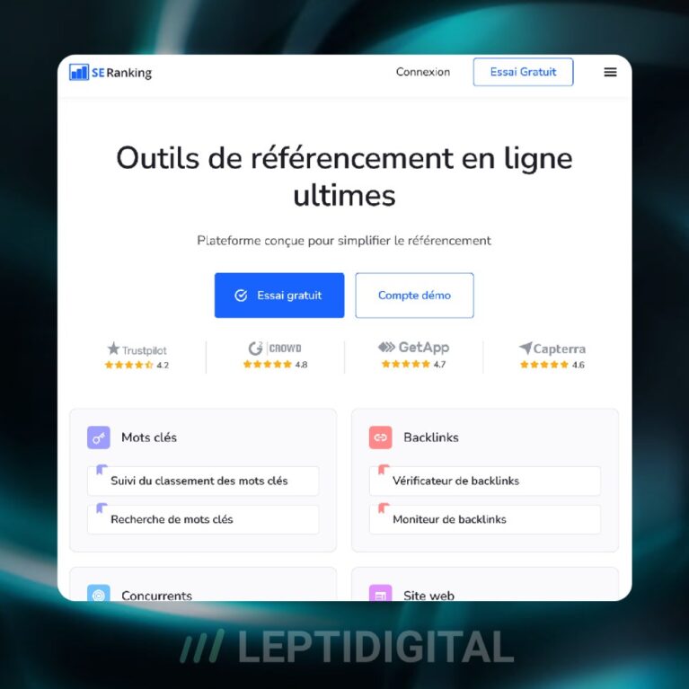 Notre avis sur SE Ranking : test complet et analyse de cette plateforme ...