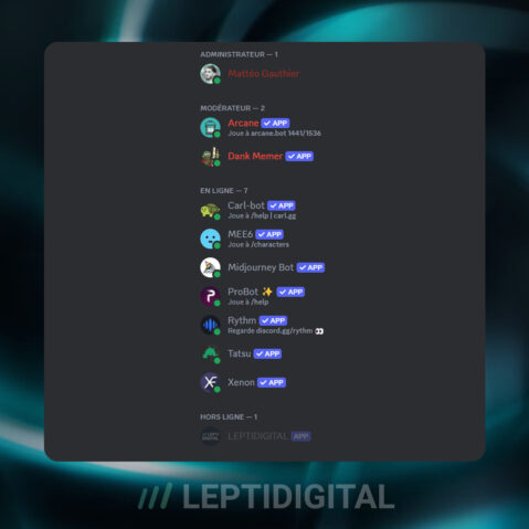 Comment créer et configurer des rôles sur Discord