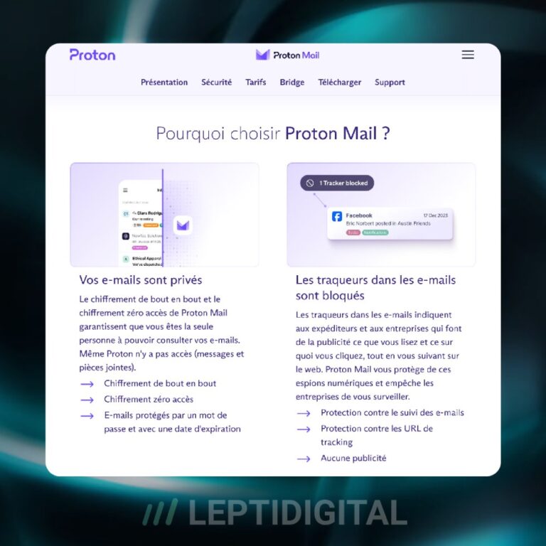 Notre avis sur Proton Mail : la boîte mail la plus sécurisée