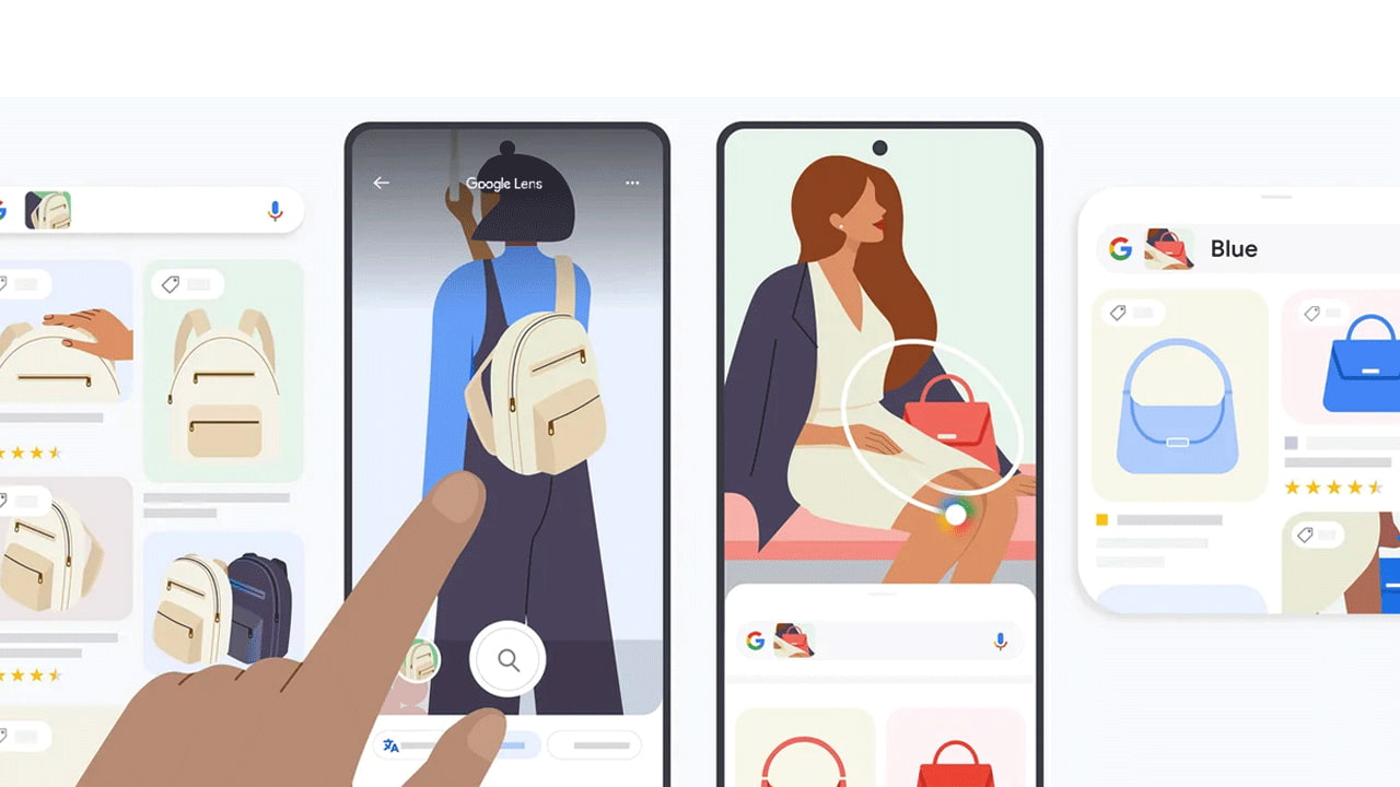 Google Lens enrichit ses résultats en intégrant les annonces Shopping