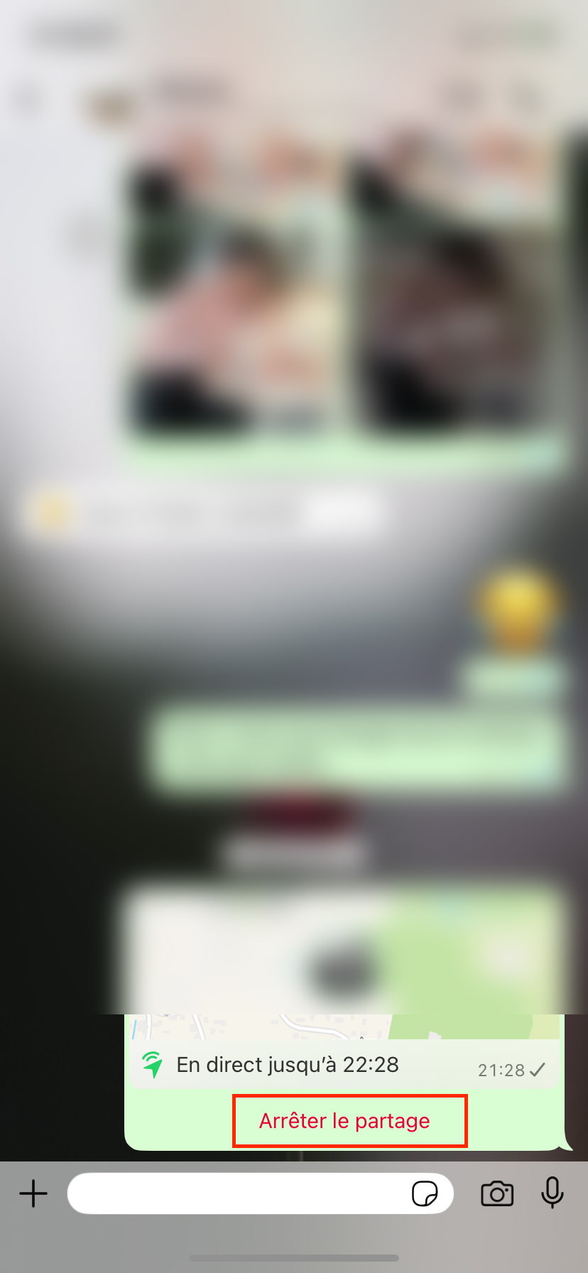 Comment partager sa localisation sur WhatsApp