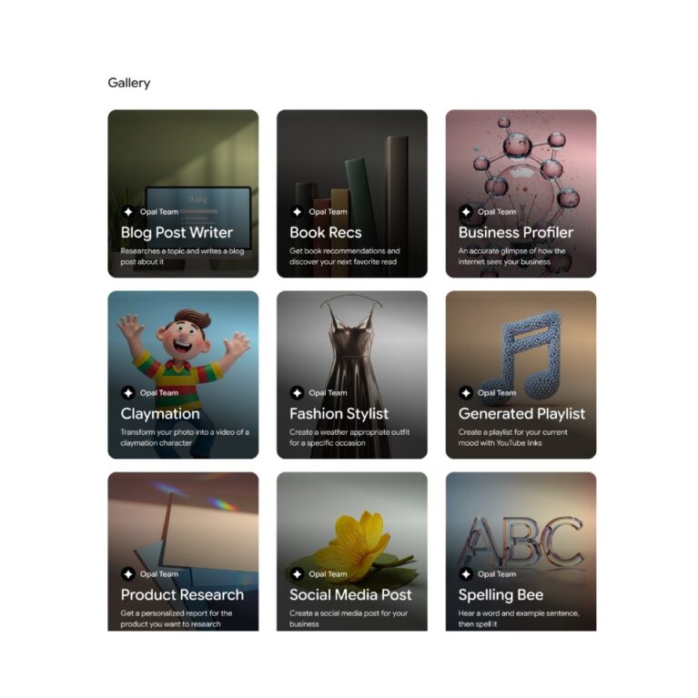 Opal, le nouvel outil Google Labs pour transformer vos prompts en ...
