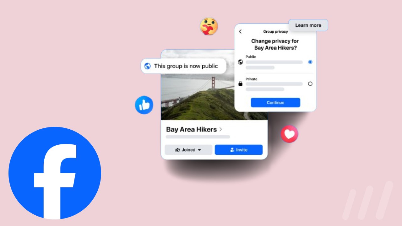 Comment passer un groupe Facebook privé en public